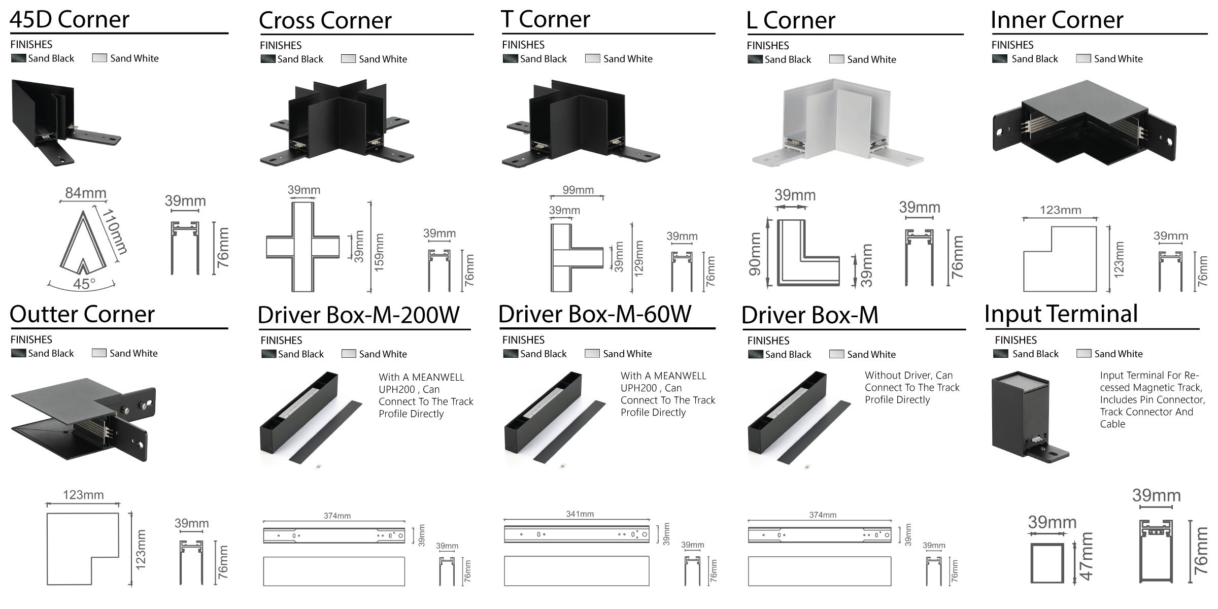 Profile 39mm | CNC Lighting
